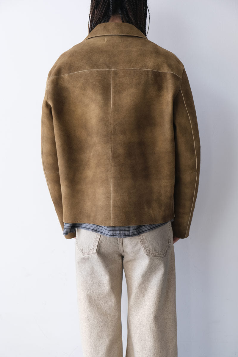 HOPE | SODA JACKET / TOBACCO SUEDE ボンディングスエードジャケット – STOCK