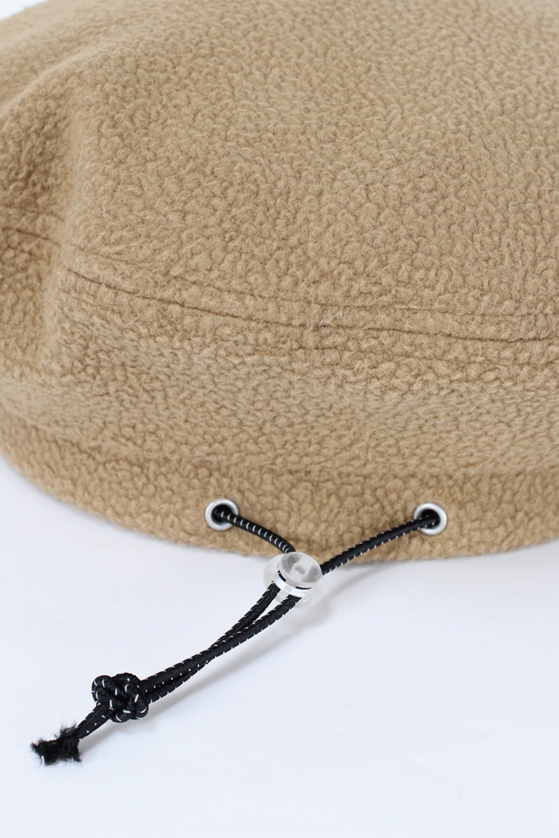 PAA | BERET / CAMEL POLAR FLEECE ポーラーフリースベレー帽 – STOCK